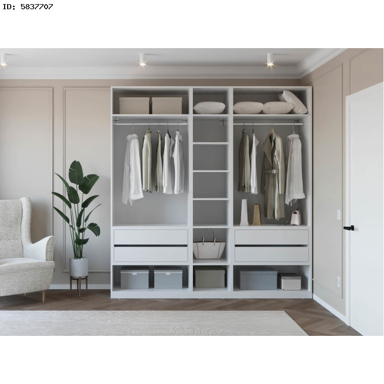 Dulap Bayro Modena 2250x2400x530 (White) cumpără în Chișinău, Moldova ...