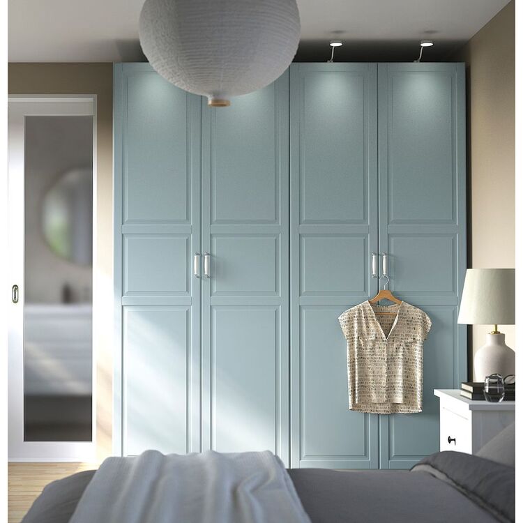 Dulap Ikea Pax/Fjarehals rafturi/bare/sertare/cosuri 200x60x236 (Alb ...