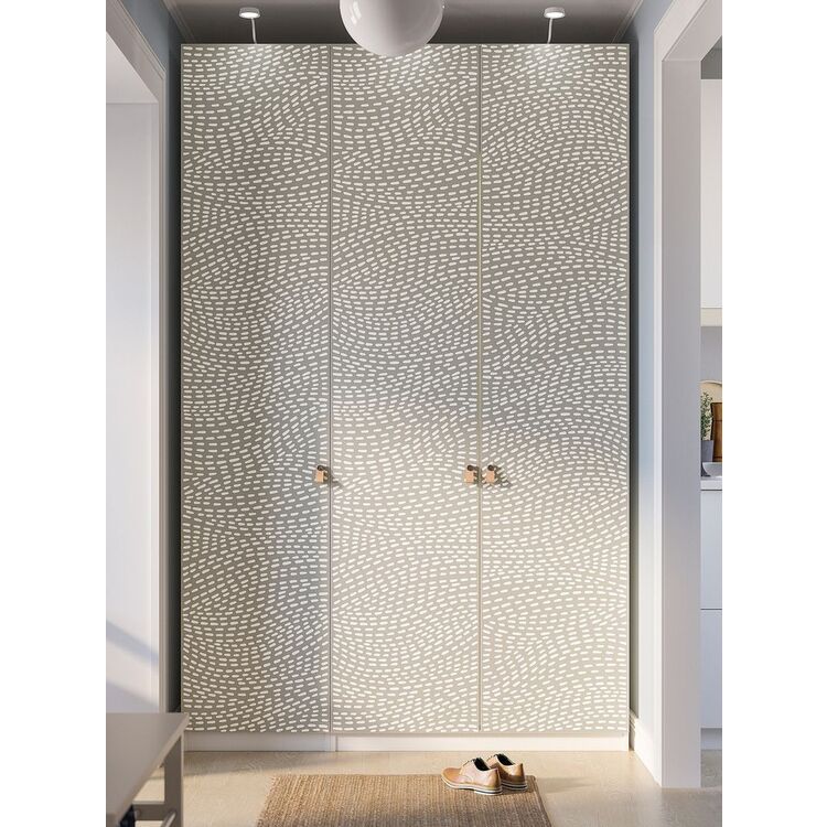 Dulap Ikea Pax/Mistudden bara/rafturi 150x60x236 (Alb/Gri) cumpără în ...