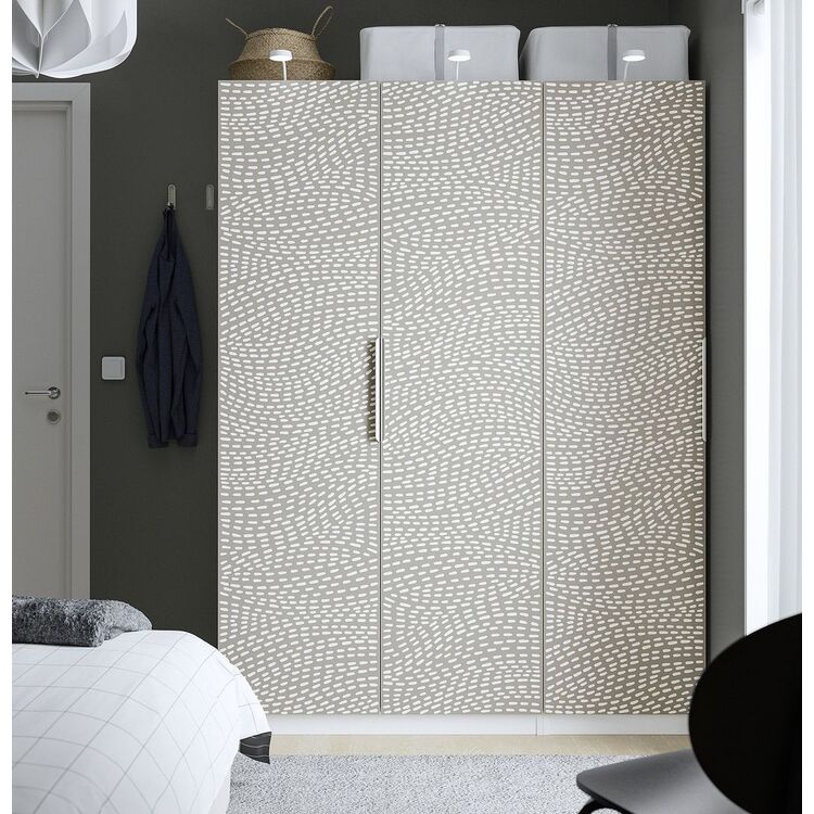 Dulap Ikea Pax/Mistudden bara/rafturi/sertare/coșuri 150x60x201 (Alb ...