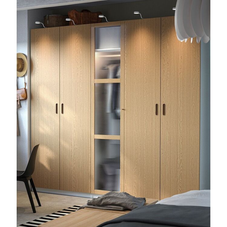 Dulap Ikea Pax/Tonstad rafturi/bare/sertare/cosuri/sticla 250x60x236 ...