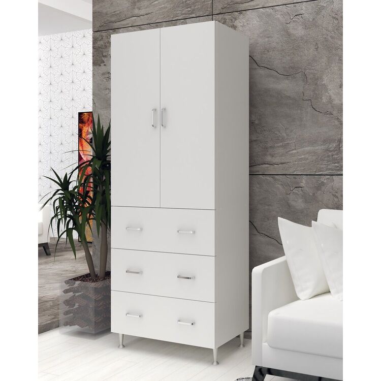 Dulap Marcel Prod 2U-3S 70 (White)