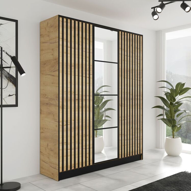 Dulap Prime Furniture Eden 3 SZ3DE 156.4 (Craft Oak Golden) cumpără în ...