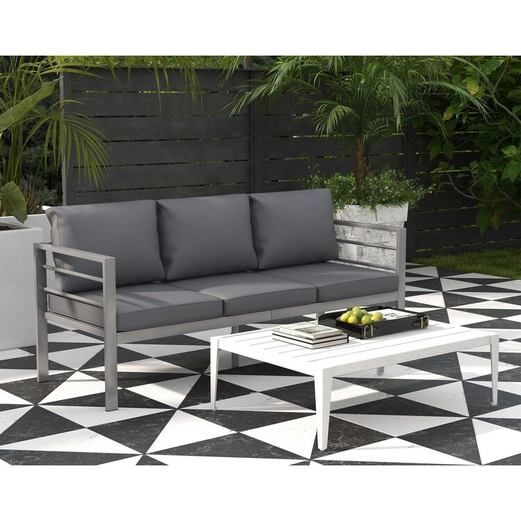 Canapea de grădină Outsunny 84G-457V00GY (Grey) cumpără în Chișinău, Moldova | SMADSHOP.MD