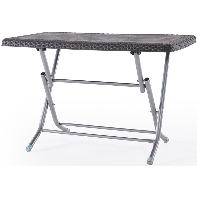Masa plianta Heniver Rattan Table Metal 2K SPT-R070 120x70 (Anthracite) cumpără în Chișinău ...