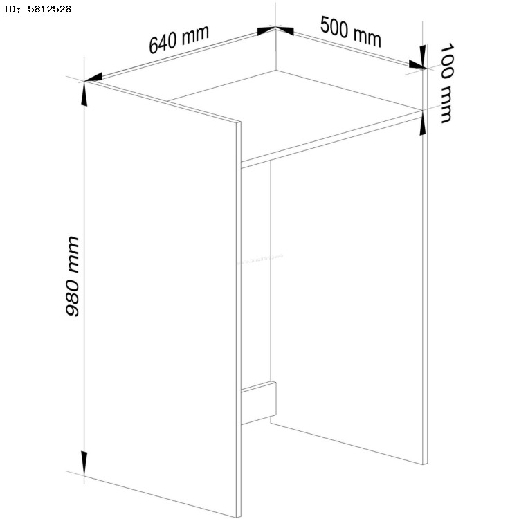 Стойка для стиральной машины Akord Fin 98см (Graphite Grey) купить в ...