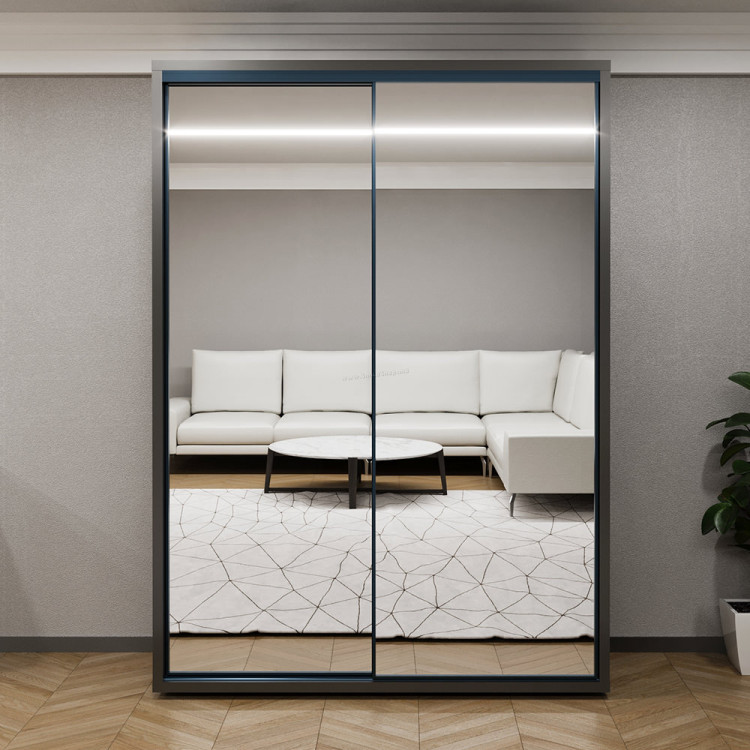 Dulap-cupe Bayro Parma 1600x2250x600 (Anthracite) cumpără în Chișinău ...