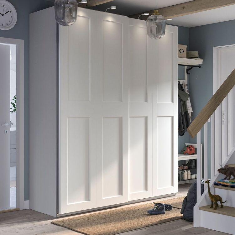 Dulap-cupe Ikea Pax/Grimo cu cadru 200x66x236 (Alb) cumpără în Chișinău ...