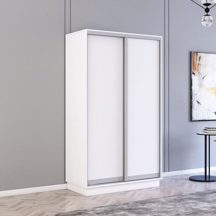 Dulap-cupe Mobildor Fox 2D usi PAL 110x210x60 (White) cumpără în ...