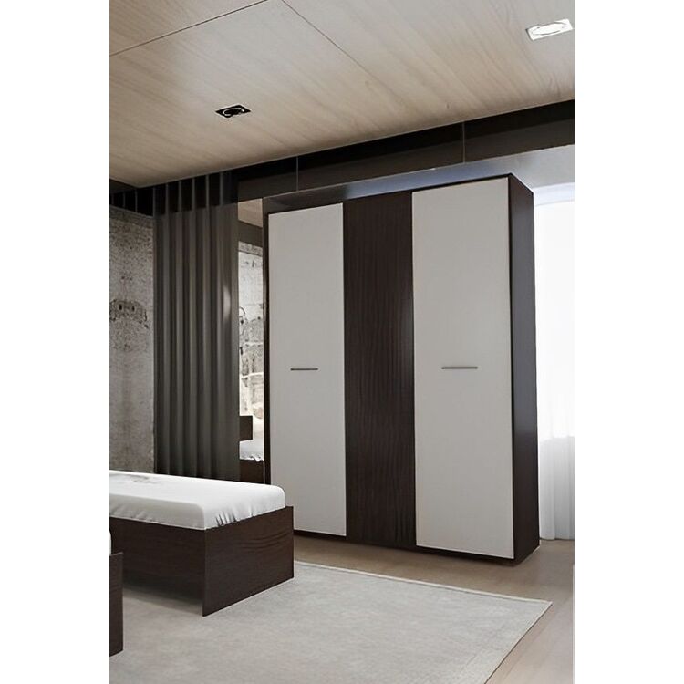 Dormitor Ideal Mobila Nova C360 (Wenge/White)