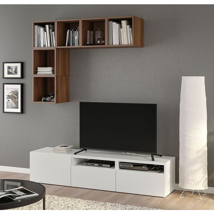 Living Ikea Besta/Eket glisiera sertar cu sistem apasare 180x42x170 ...