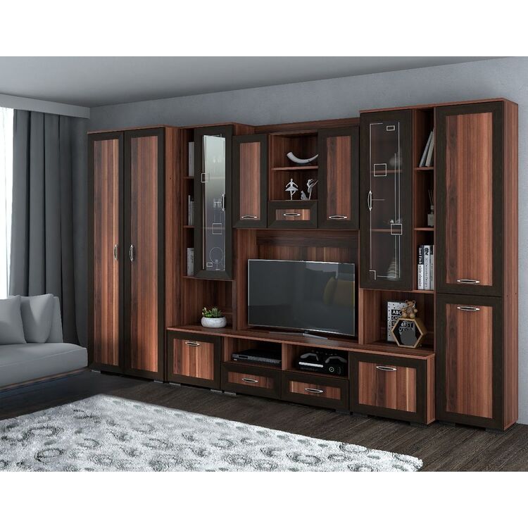 Living Marcel Prod Alex C2 3.2m (Havanna Oak/Wenge) cumpără în Chișinău ...