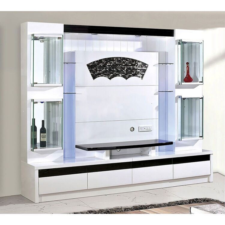 Гостиная Marcel Prod Lincon 2.5м (White/Black) купить в Кишиневе ...