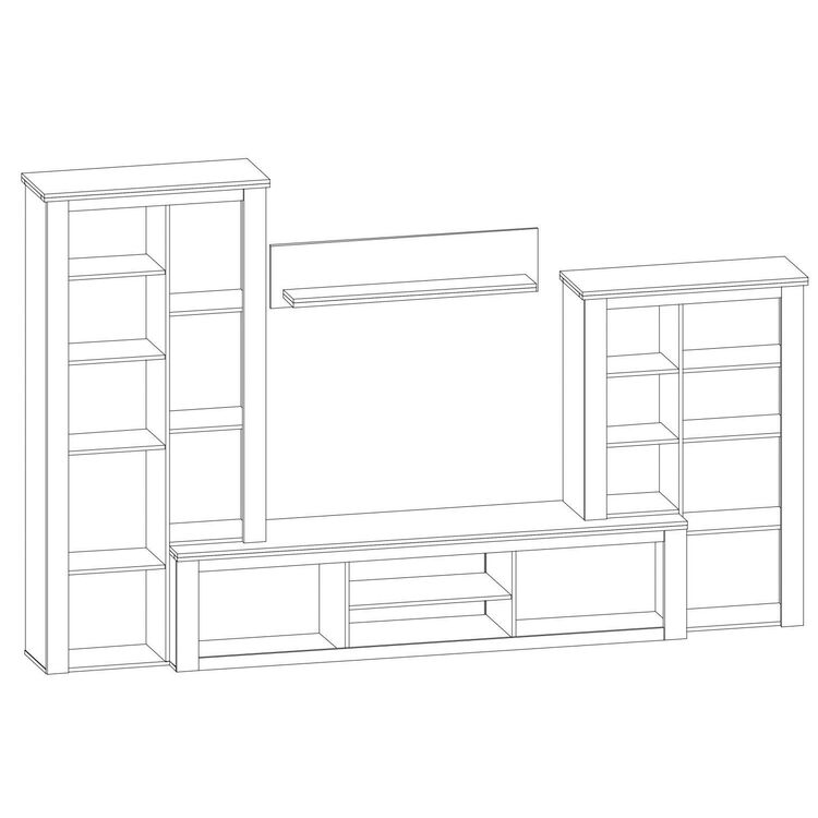 Living Marcel Prod Montreal 3.2m (Andersen Pine/April Oak) cumpără în ...