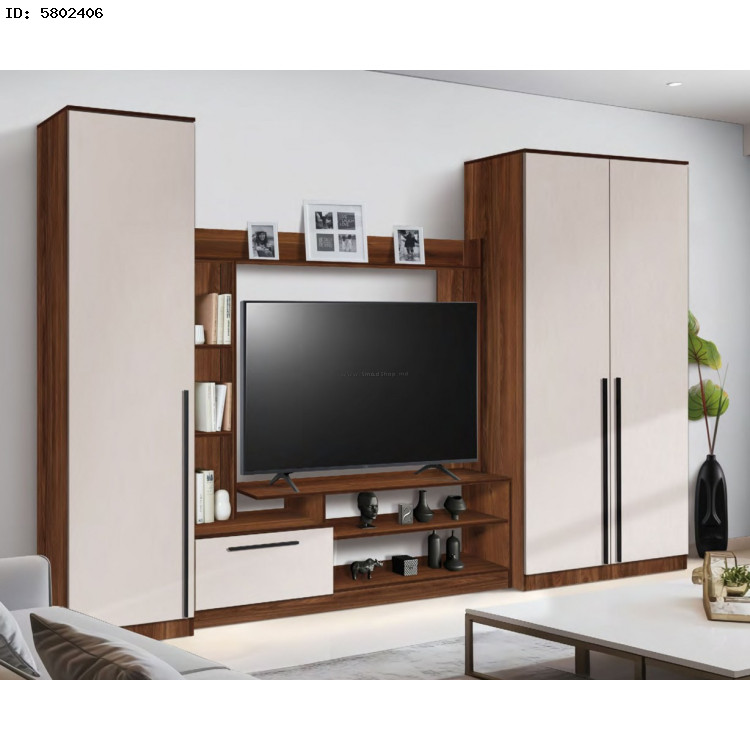 Living Modern Lester 3.1m (Brandy Castello Oak/Cashmere) cumpără în ...