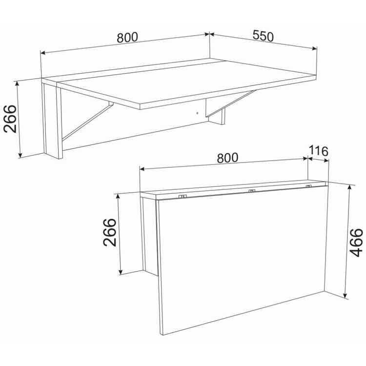 Masa rabatabila Ambianta Tina