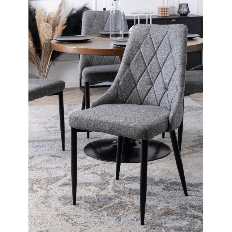 Scaun Mebel Elite Cork 2 (Grey/Black) cumpără în Chișinău, Moldova ...