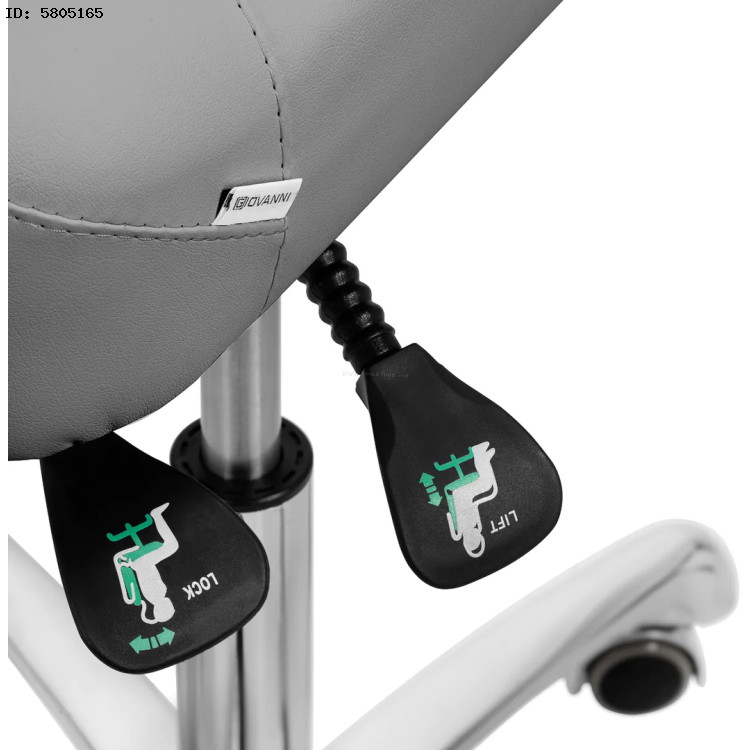 Taburet tip sa Giovanni 1005 150911 (Grey/Silver) cumpără în Chișinău ...