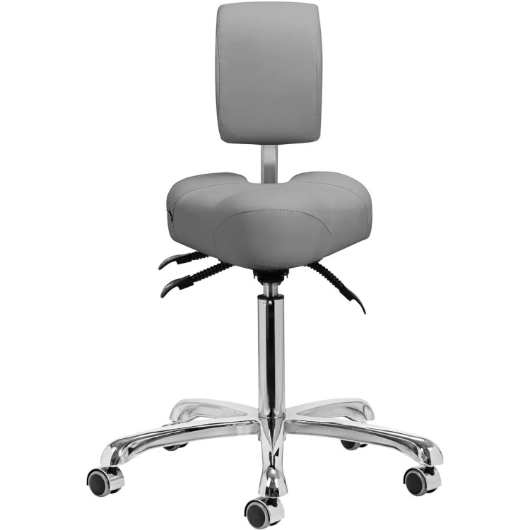 Taburet tip sa Giovanni 1005 150911 (Grey/Silver) cumpără în Chișinău ...