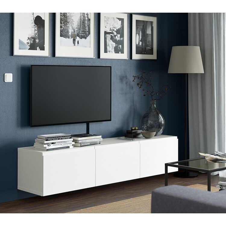 Tumba pentru TV Ikea Besta/Vasterviken 180x42x38 (Alb) cumpără în ...