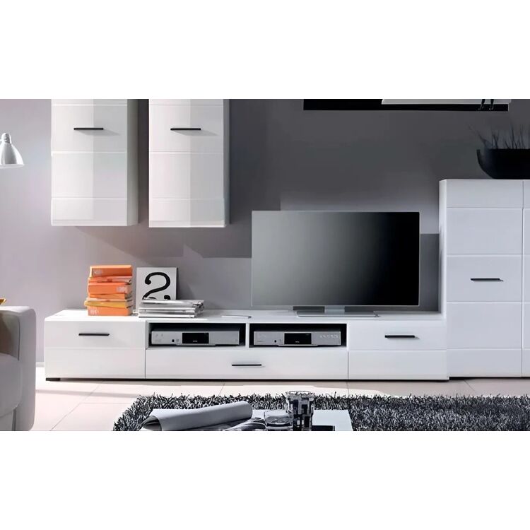 Tumba pentru TV Yasen Vusher RTV2D1S (Nymphea Alba/White Gloss) cumpără în Chișinău, Moldova ...