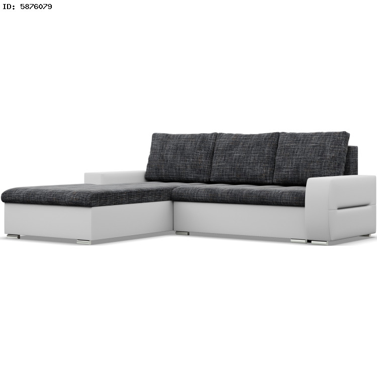 Диван угловой Magnifico Meble Aurora LL Lawa 17/Real 17 Left (Dark Grey ...
