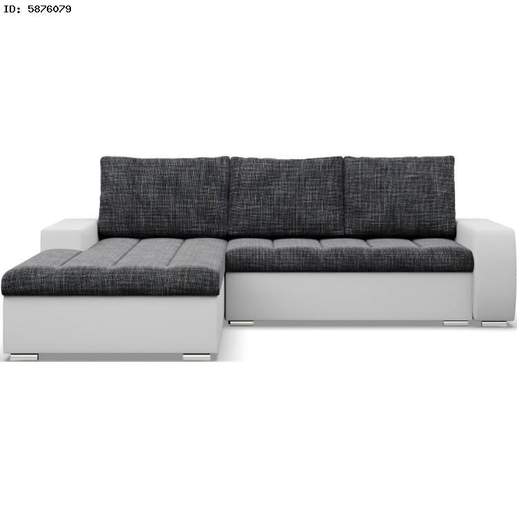 Диван угловой Magnifico Meble Aurora LL Lawa 17/Real 17 Left (Dark Grey ...