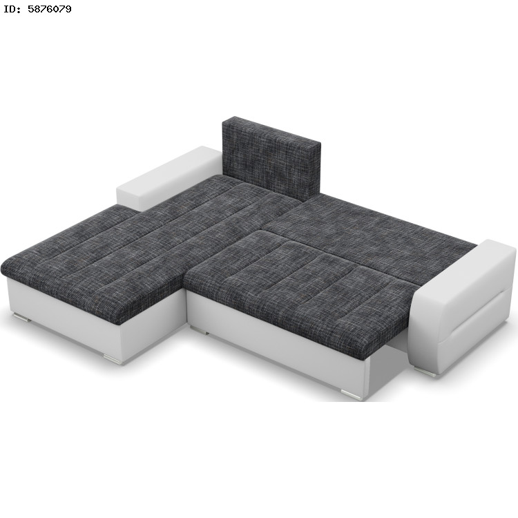 Диван угловой Magnifico Meble Aurora LL Lawa 17/Real 17 Left (Dark Grey ...