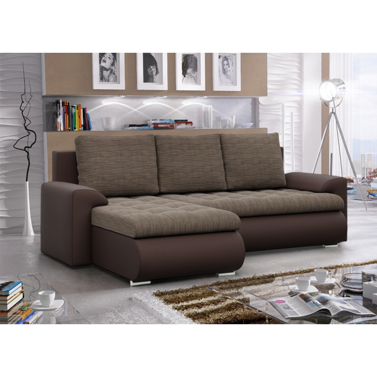 Диван угловой Magnifico Meble Foresta LL Lawa 02/Real 66 Left (Brown ...