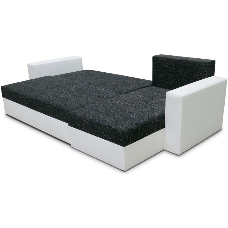 Canapea de colt Space Meble Praga Kornet 12/D33 (Brown/Brown Dark)