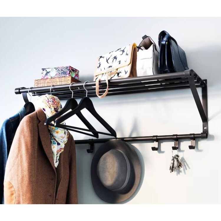 Cuier Ikea Portis 90cm (Negru) cumpără în Chișinău, Moldova | SMADSHOP.MD