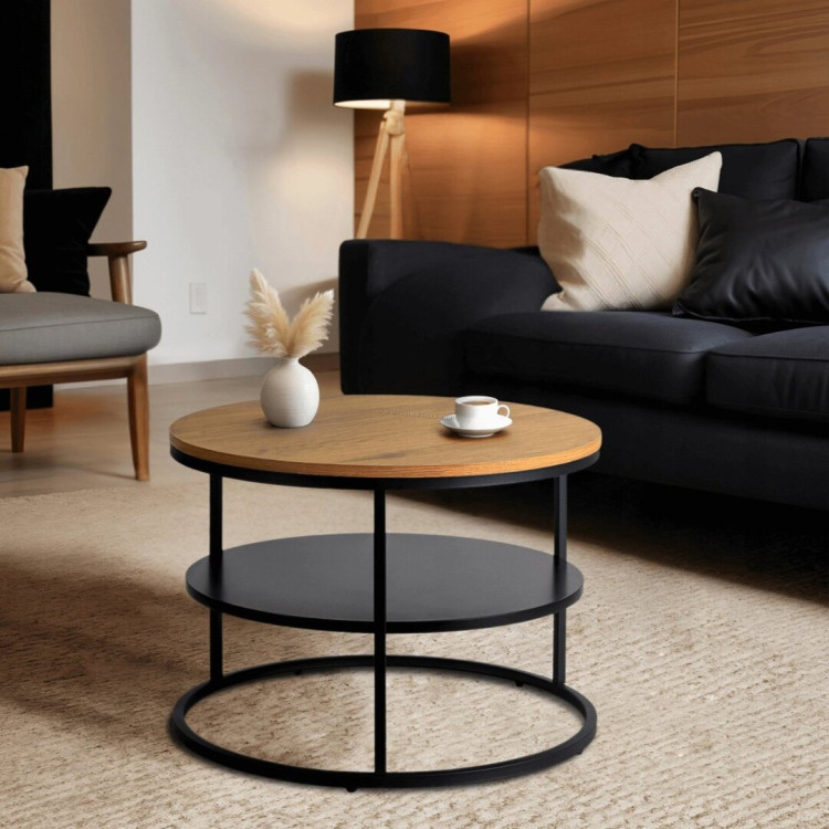 Masa pentru reviste Mebel Elite Best (Oak/Black) cumpără în Chișinău ...