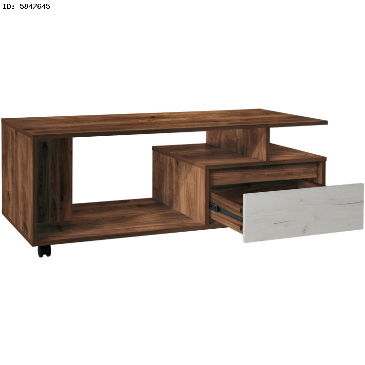Masa pentru reviste Modern Komfi STJ 120cm (Brandy Castello Oak/Craft ...