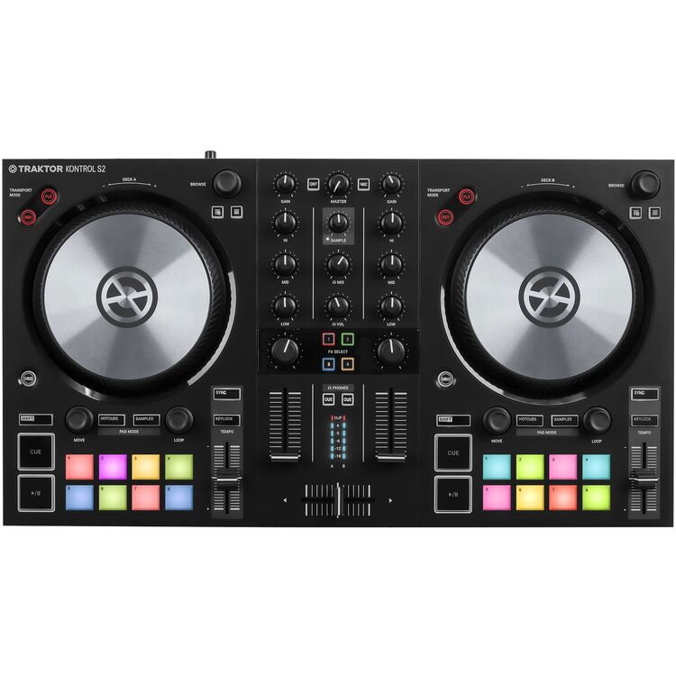 DJ-контроллер Native Instruments Traktor Kontrol S2 MK3 (Black) купить ...