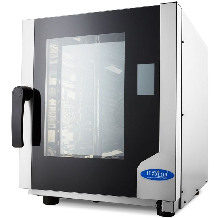 Cuptor convectomat combinat Maxima 08560260 (Inox/Black) cumpără în ...