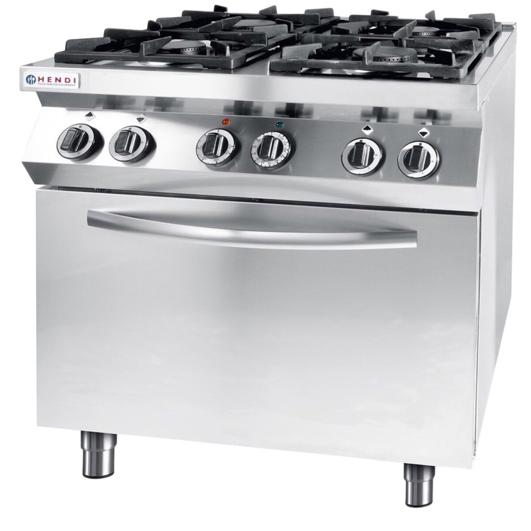 Плита комбинированная Hendi Kitchen 225882 (Inox) купить в Кишиневе ...