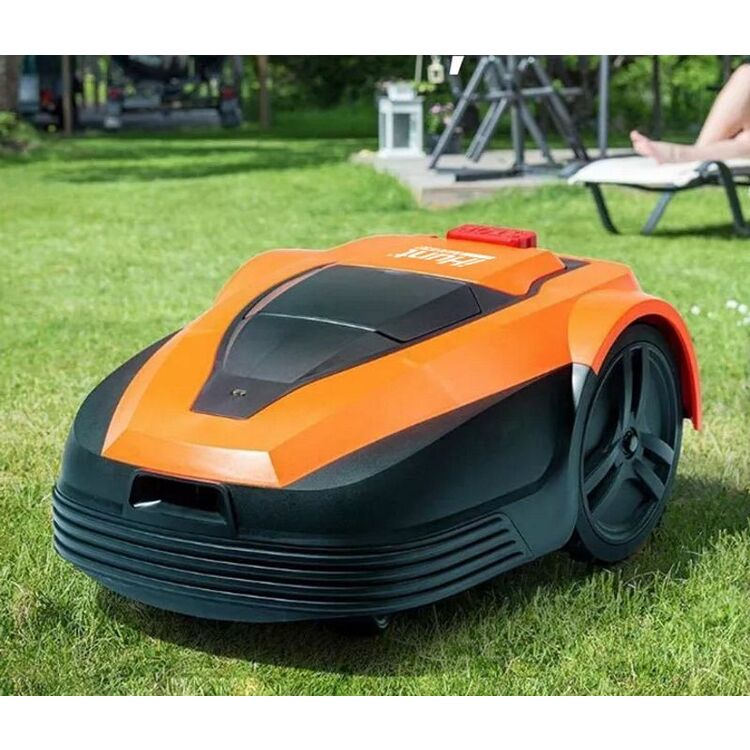 Masina de tuns iarba-robot iHunt RoboMower APP 2500м2 Pro (Black/Orange ...