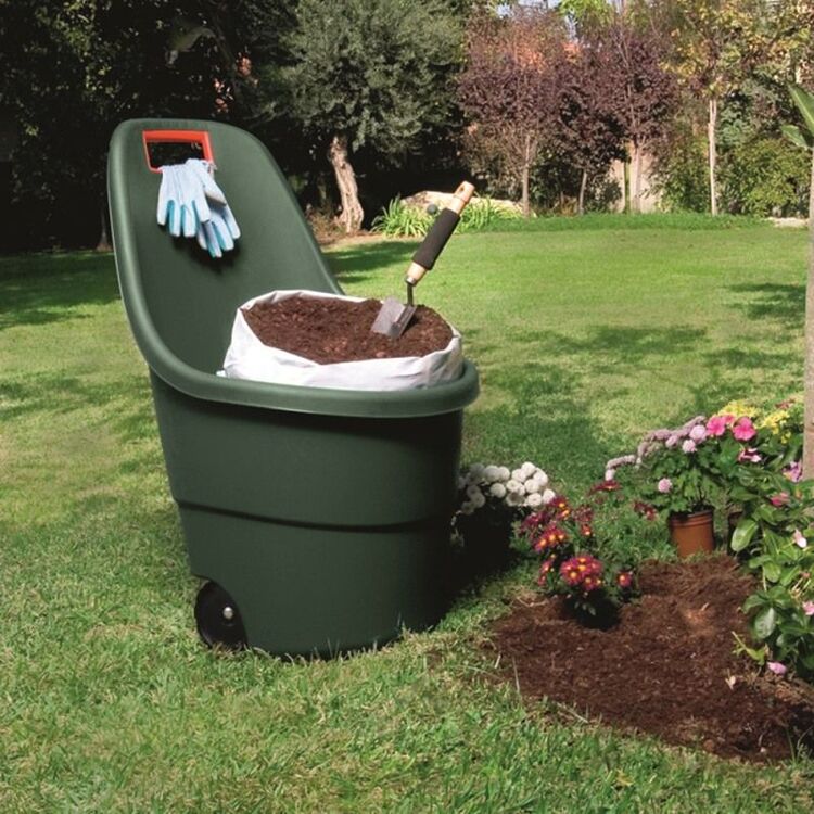 Roaba de gradina Keter Easy Go 55L (Green) cumpără în Chișinău, Moldova ...