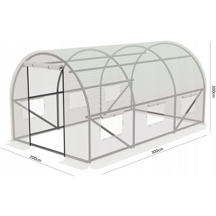 Sera de gradina GardenLine TUN5590 (White) cumpără în Chișinău, Moldova ...