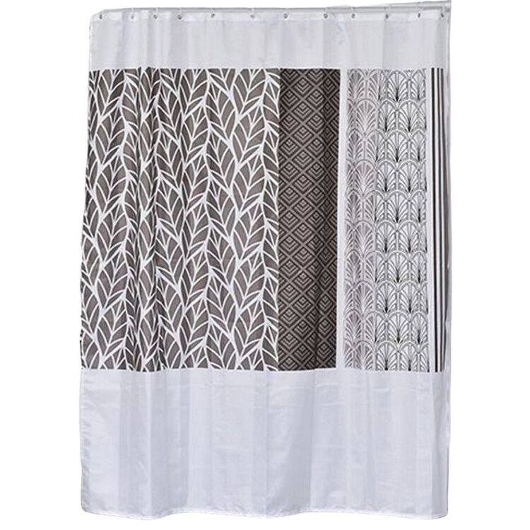 Perdea pentru cada Tendance Gatsby 180X200 (White/Brown)