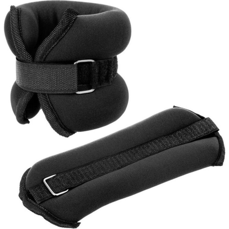 Greutati pentru maini si picioare Hiperlion FZ006 2x1 kg (Black ...