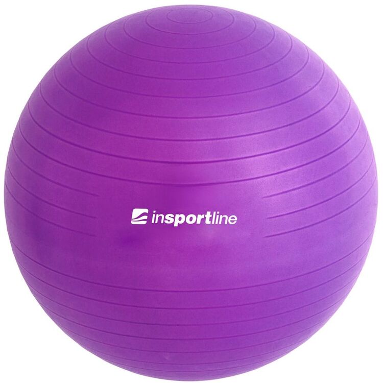 Minge pentru gimnastică Insportline Top Ball 65cm (Purple)