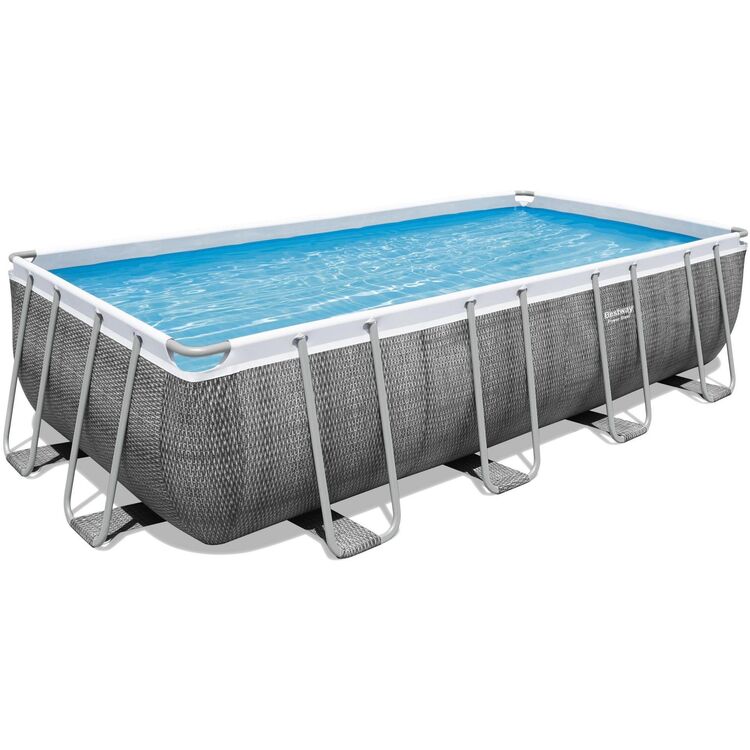 Каркасный бассейн Bestway Power Steel 56996 BW (Grey)