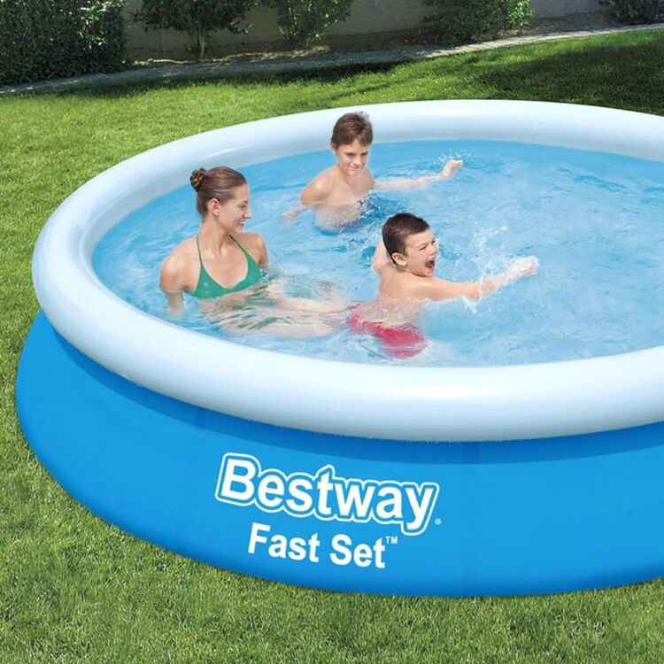 Надувной бассейн Bestway Fast Set 57456 BW (Blue) купить в Кишиневе ...