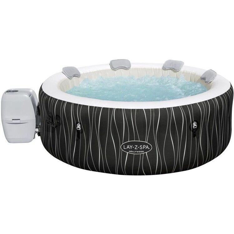 Jacuzzi SPA Bestway Lay-Z-Spa Hollywood AirJet 60059 (Black/White)