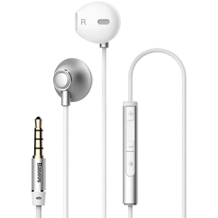 Наушники Baseus Encok H06 (Silver) купить в Кишиневе, Молдове | SMADSHOP.MD