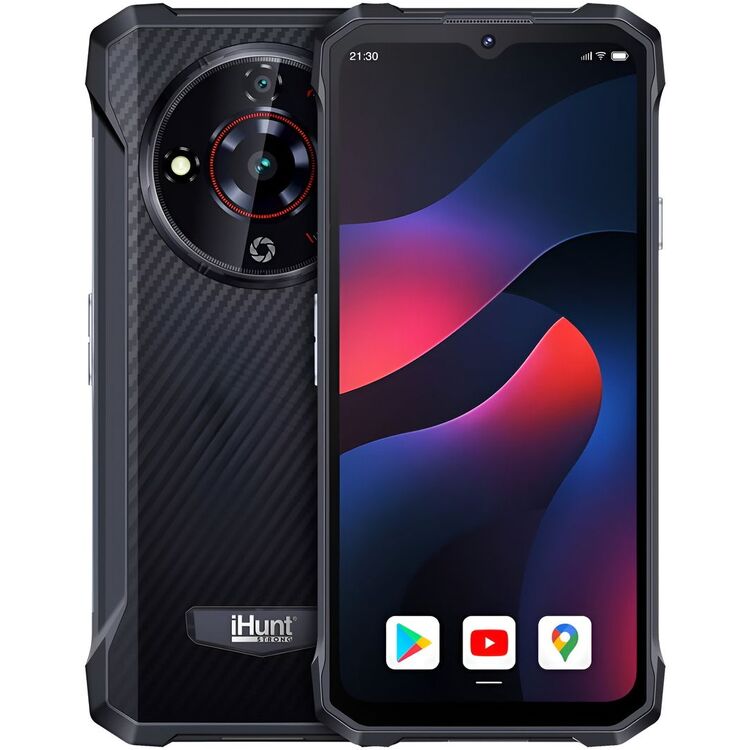 Telefon mobil iHunt Titan P8000 Ultra Carbon Slim Dual 4GB/128GB (Black ...