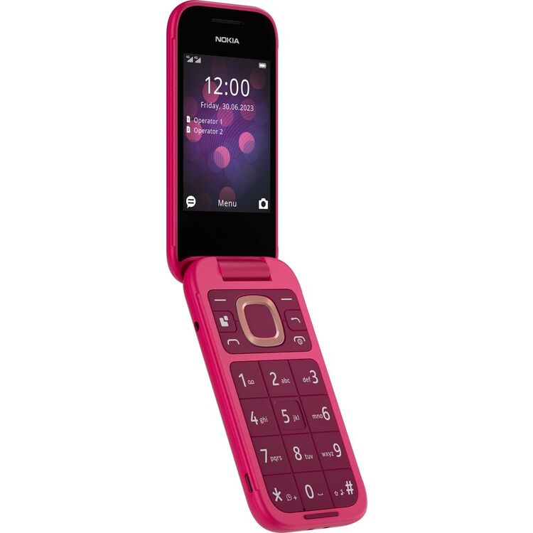 Telefon mobil Nokia 2660 Flip Dual (Pink) cumpără în Chișinău, Moldova ...