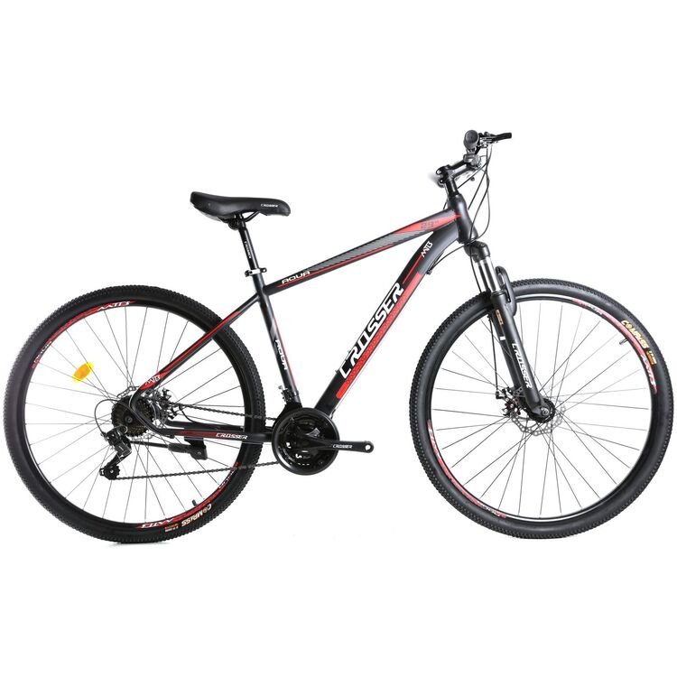 Bicicleta Crosser Aqua 29 GD-SKD (Black/Red)