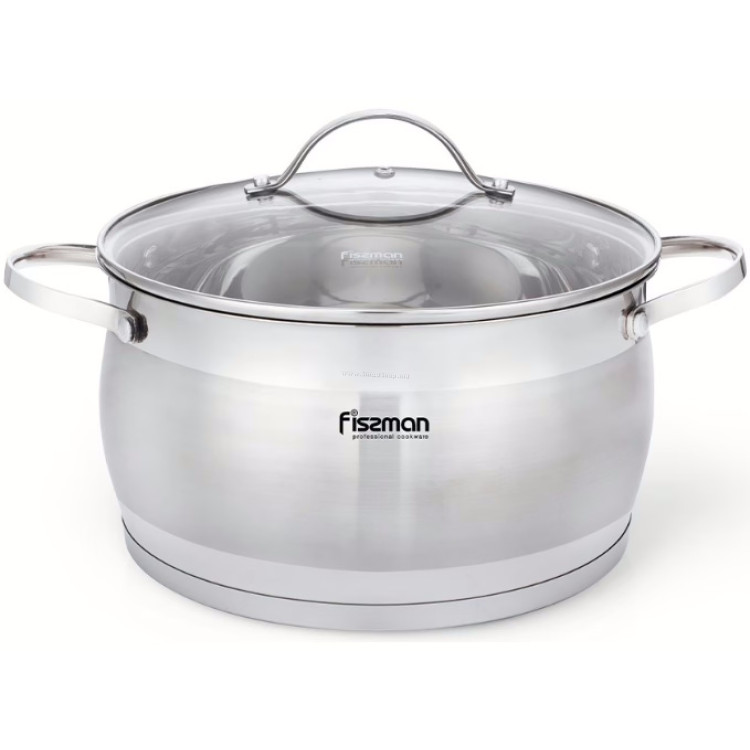 Cratita cu capac Fissman Fabiana 5357 (Inox) cumpără în Chișinău ...